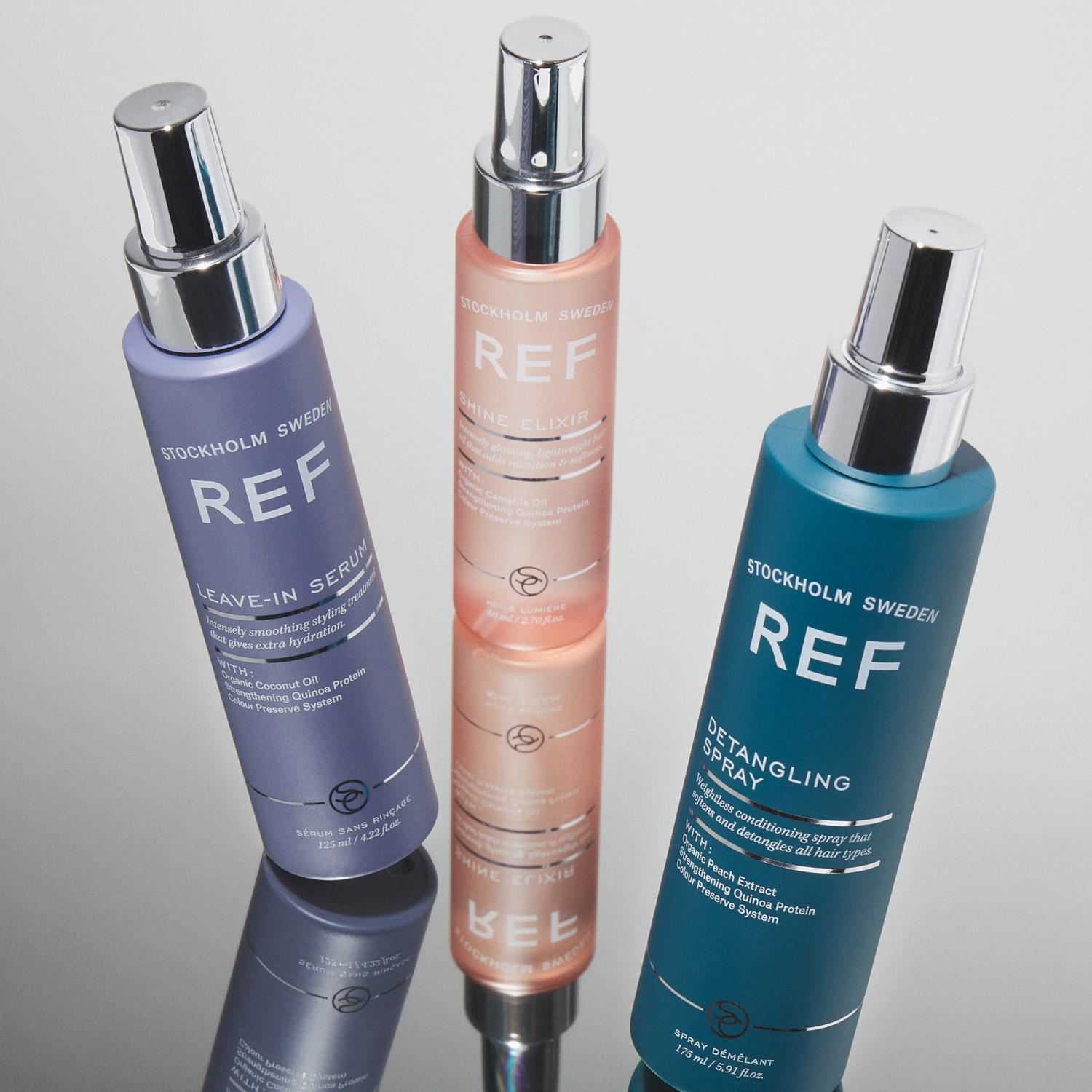 REF shampoo – wide range for all hair types | REF Stockholm